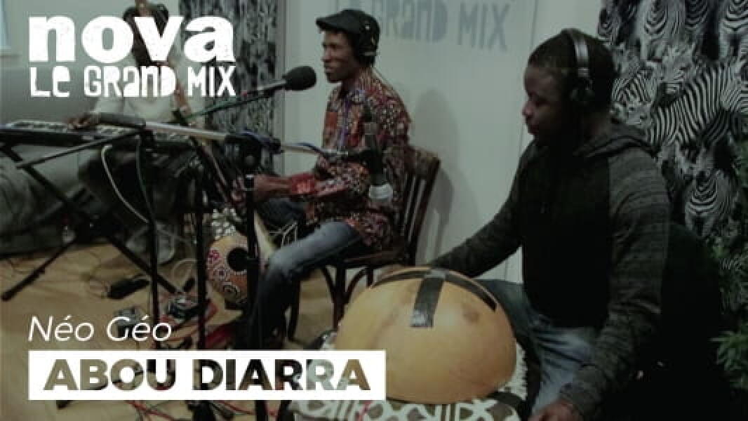Abou Diarra dans le Salon de Musique de Néo Géo - Radio Nova
