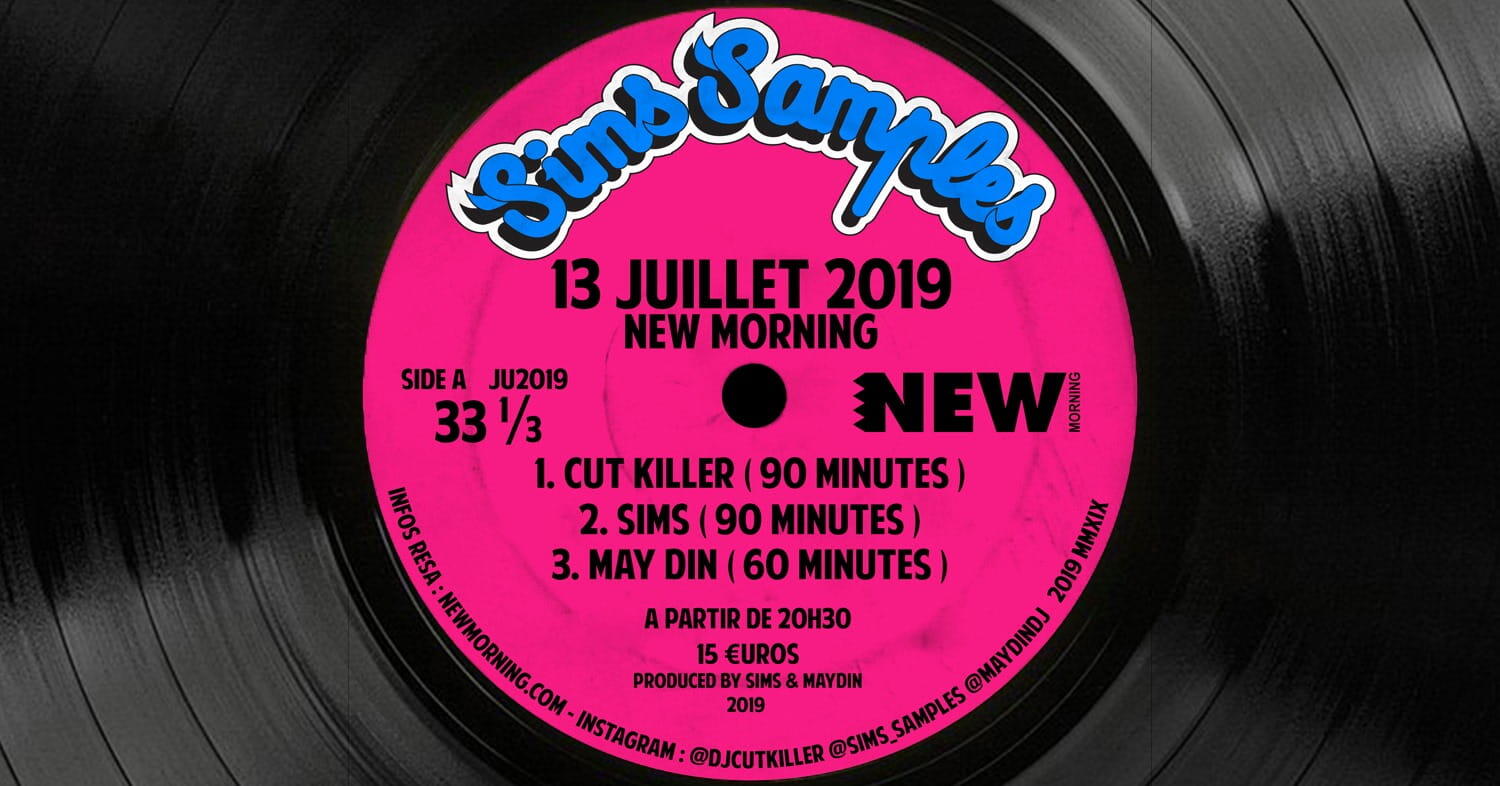 Sims Samples Party #2 | Paris - Radio Nova
