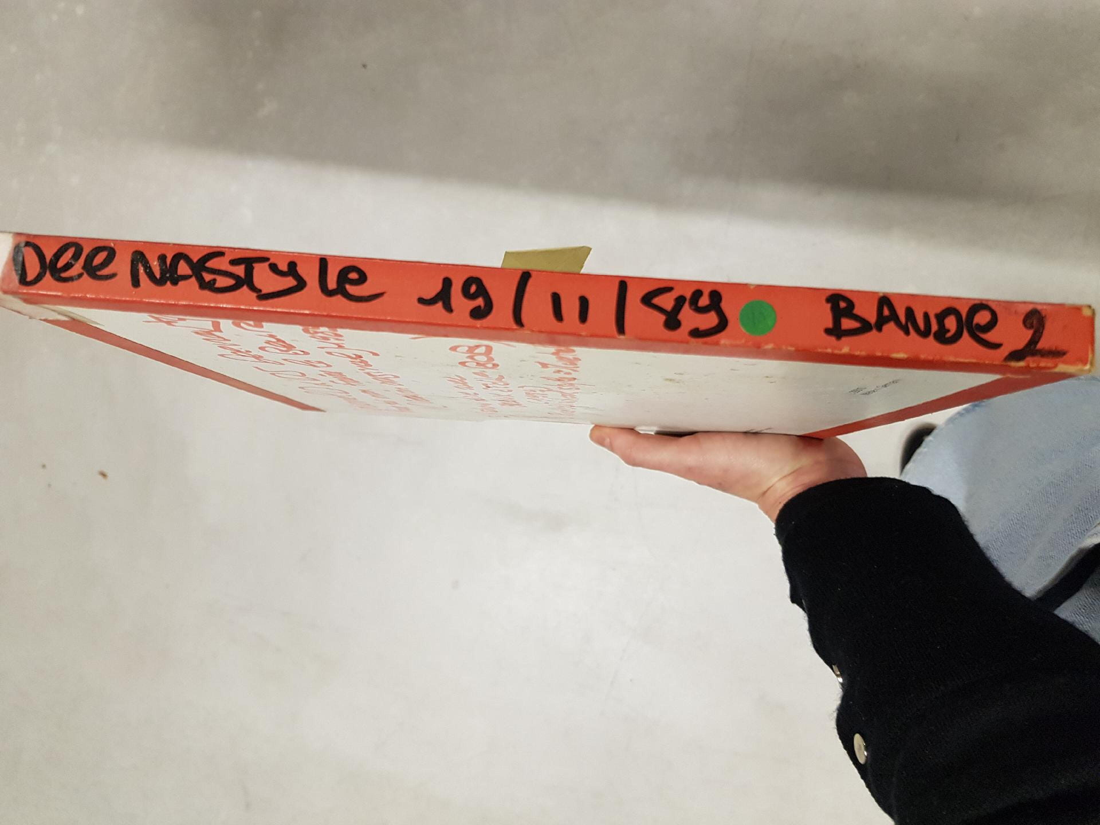 1989, Bronx Style Bob freestyle dans les studios de Nova - Radio Nova