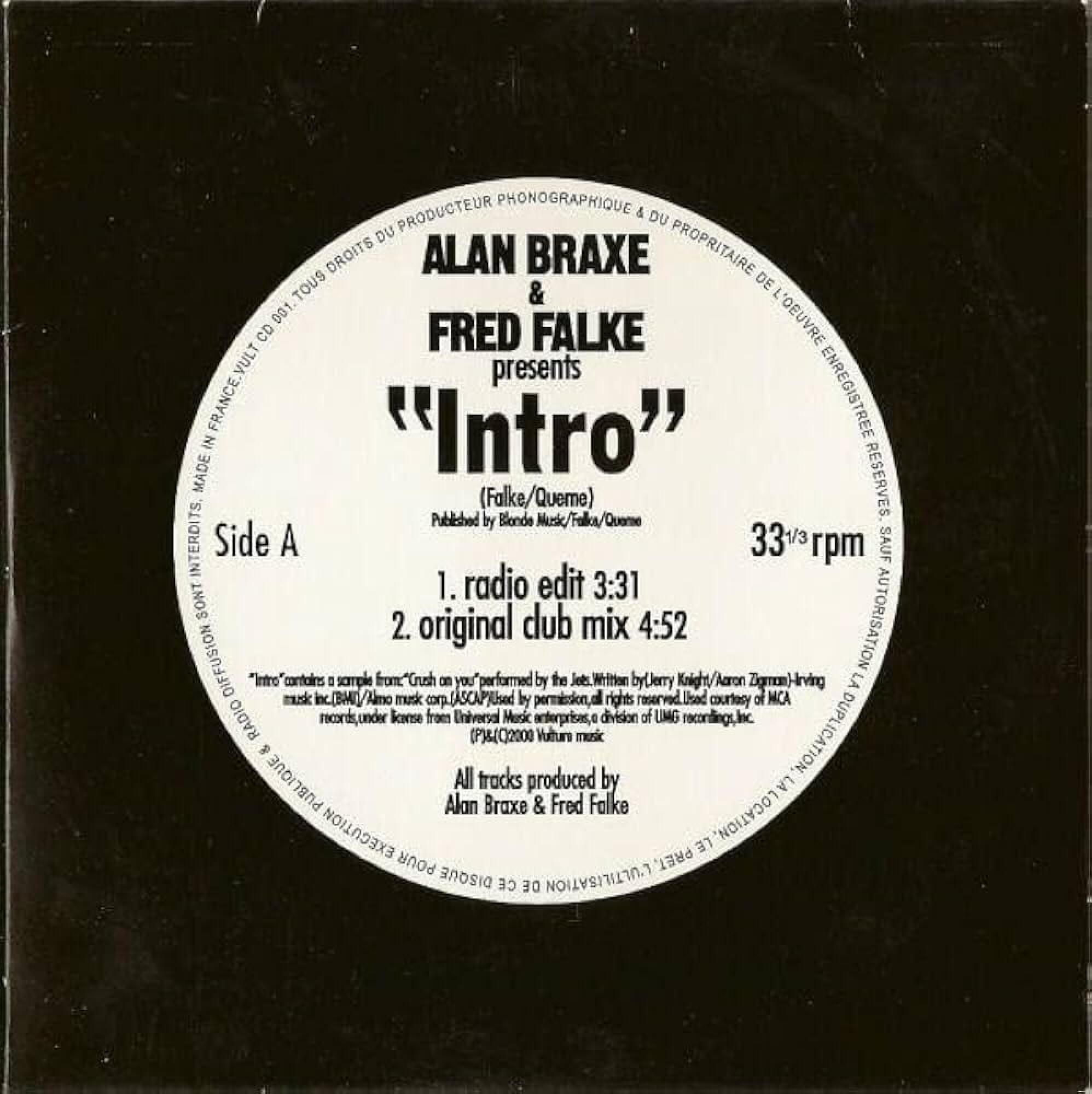 ALAN BRAXE & FRED FALKE – INTRO – Radio Nova