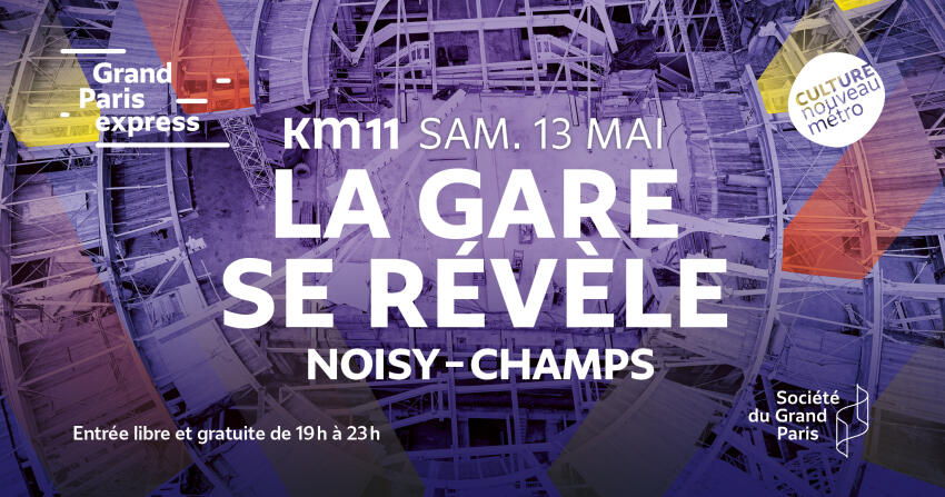 Avec le KM11 à Noisy – Champs, Radio Nova fête le chantier du Grand ...