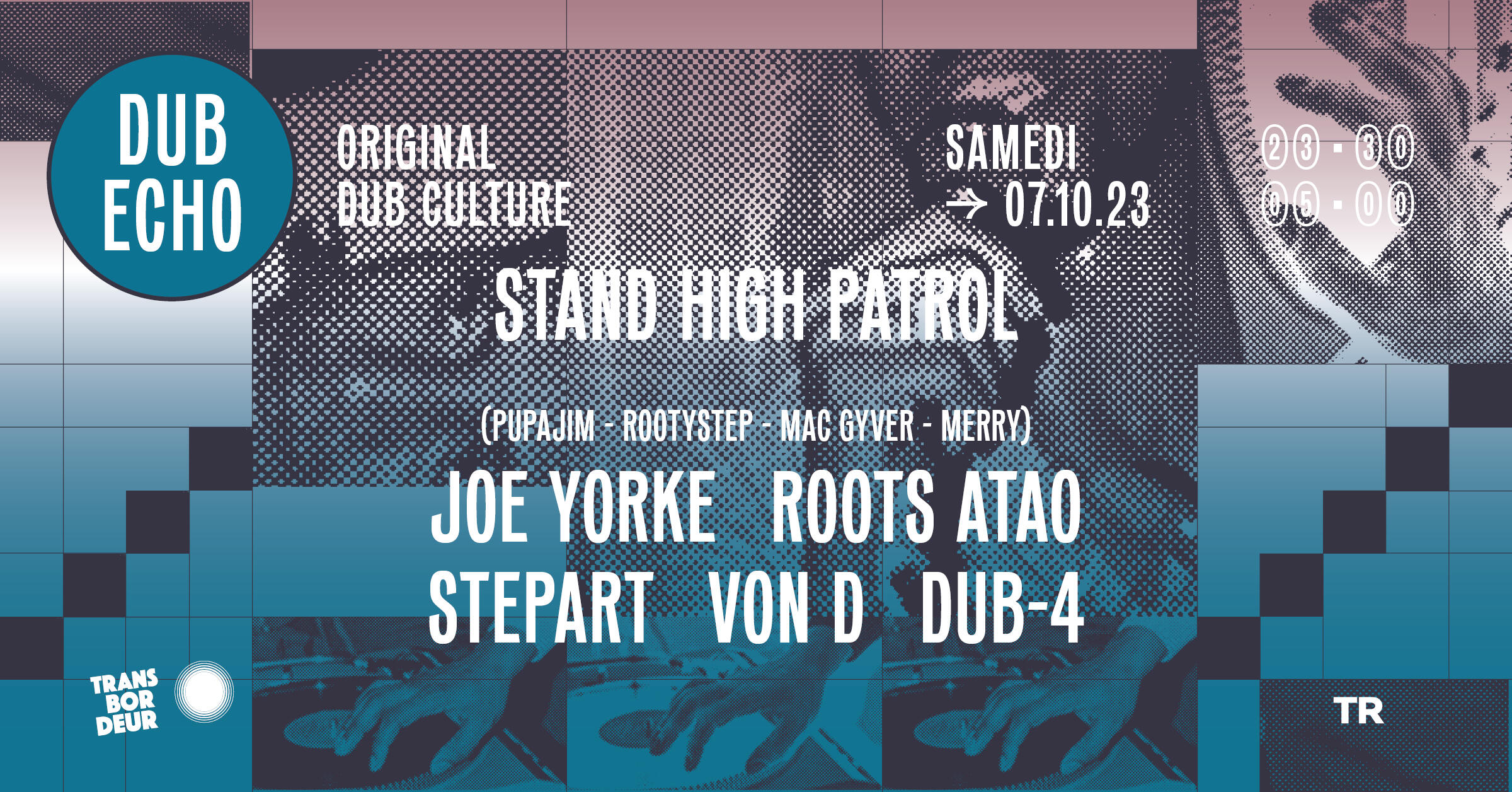 DUB ECHO célèbre sa 40ème édition au Transbordeur le 7 octobre 2023 ...