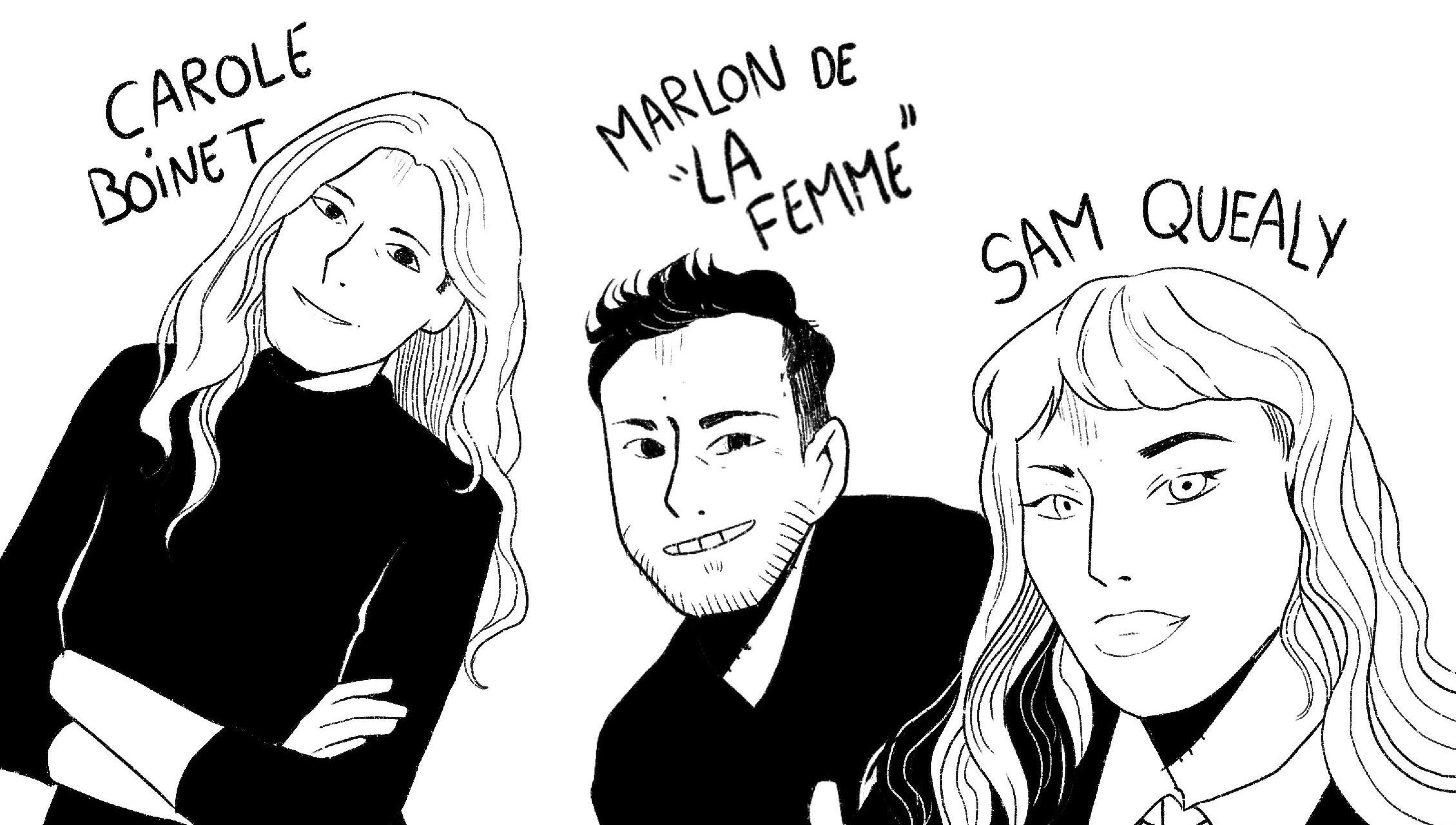 Sam Quealy sort son 1ᵉʳ album, Marlon de la Femme l'accompagne et ...