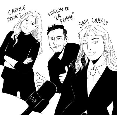 Sam Quealy sort son 1ᵉʳ album, Marlon de la Femme l'accompagne et ...