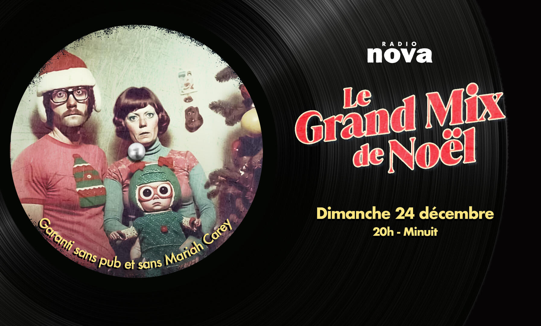 Réécoutez le Grand Mix de Noël - Radio Nova