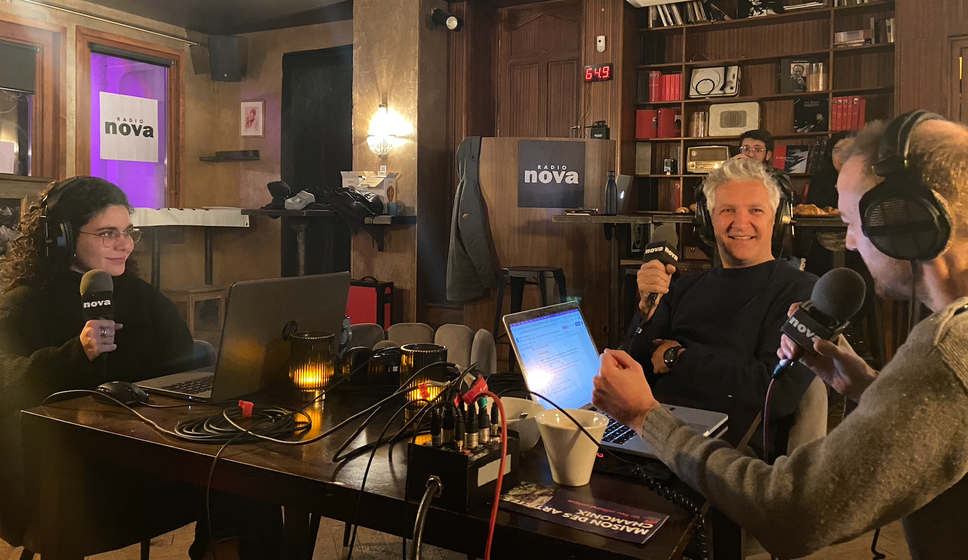 Charles Vetter, directeur artiste de la Maison des artistes de Chamonix ...