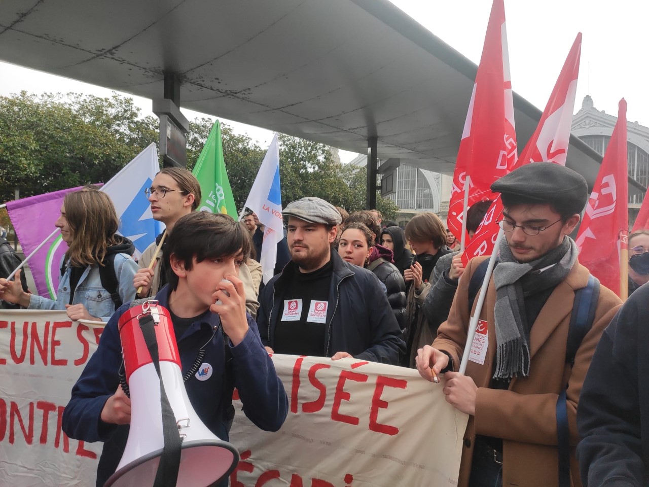 Manès Nadel, figure des jeunes militants contre la réforme des ...